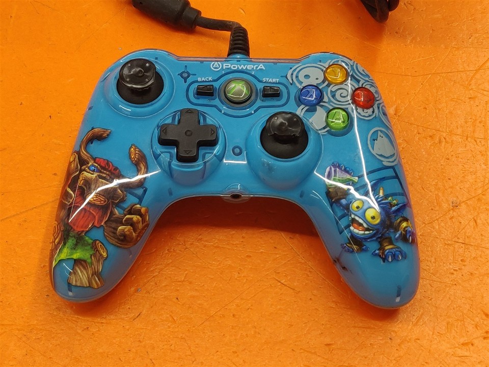 ⭐️⭐️⭐️⭐️⭐️ Power A Skylanders Mini Pro Wired Controller 000482 Blue for ...