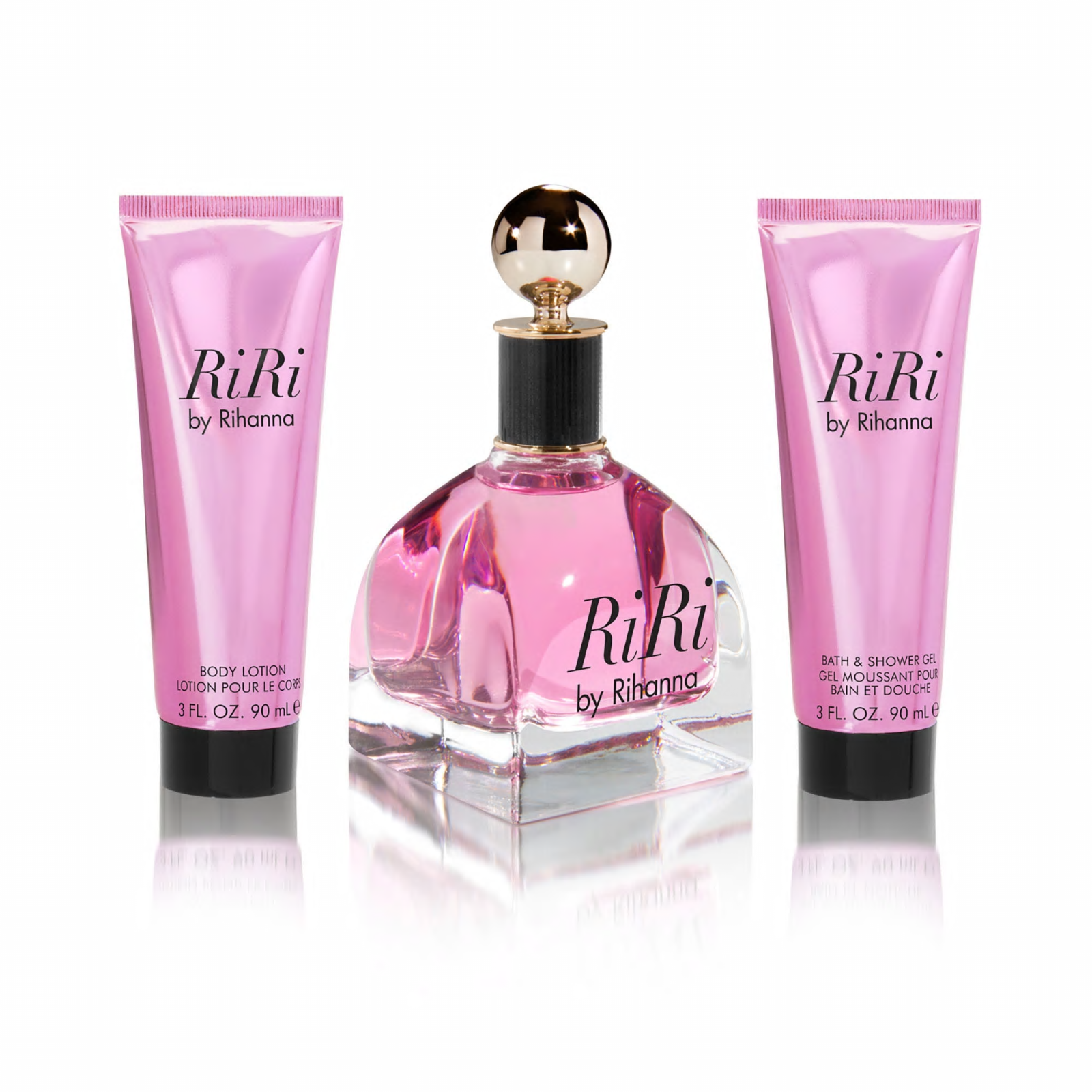 RiRi by Rhianna Women's 3.4 oz Eau de Parfum Spray Body Lotion Shower ...