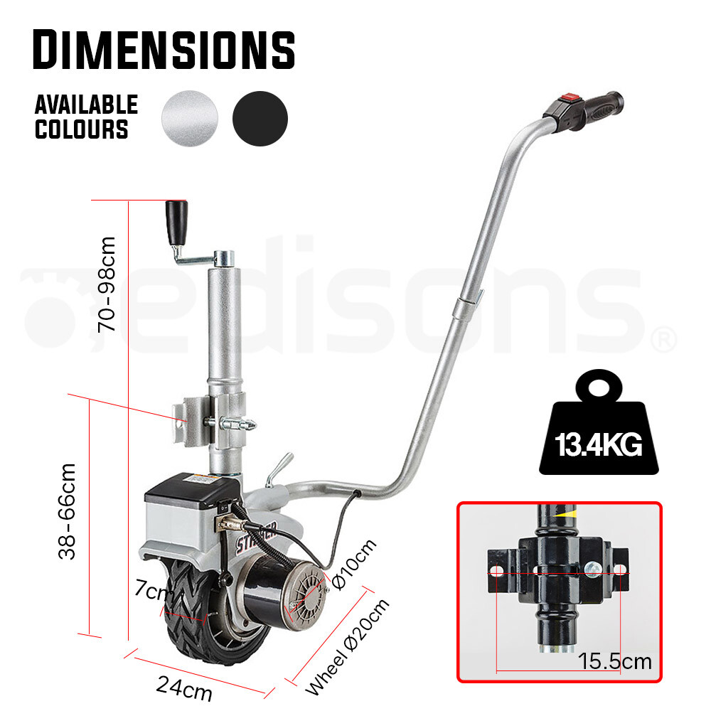 T-Rex TR-MJK-01 Striker Motorised Jockey Wheel for sale online | eBay