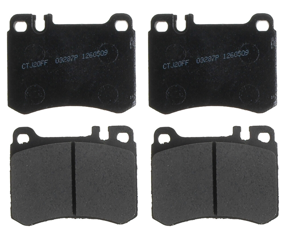 Disc Brake Pad Set-Service Grade Metallic Front fits 86-89 Mercedes ...