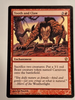 Tooth and Claw - Commander 2013 Magic the Gathering MTG Nice! | eBay