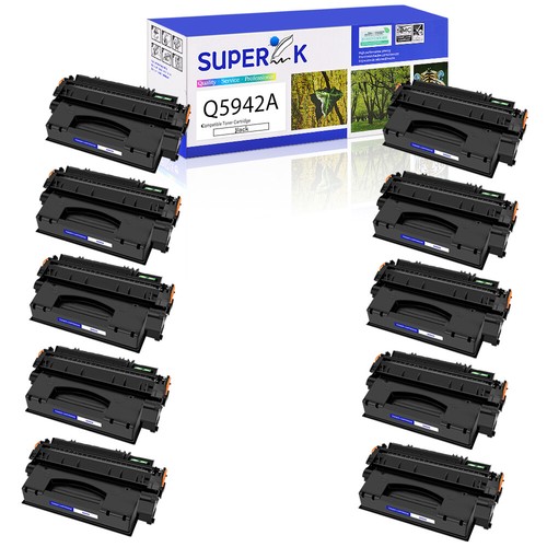 10 PACK Q5942A 42A Toner Cartridge for HP LaserJet 4240 4240n 4250 ...
