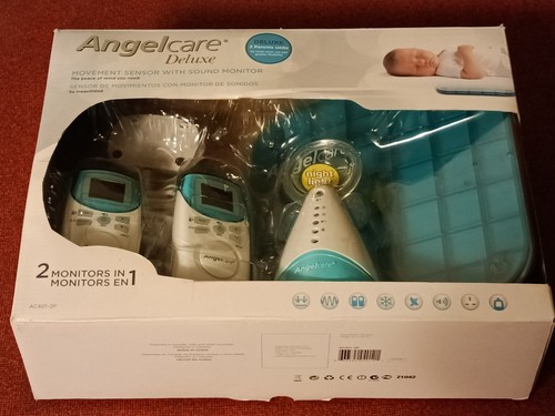 Angelcare Deluxe Movement Sensor Sound Monitor (AC401-2P) | eBay