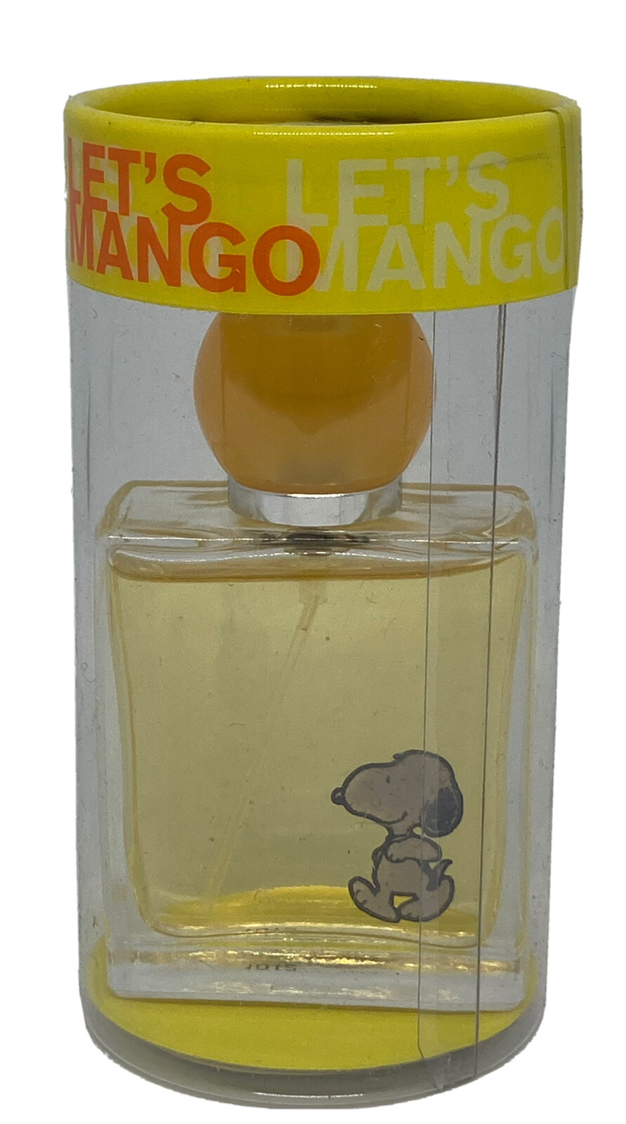 Snoopy Fragrance LET'S MANGO 1 oz 30 ml EDT Spray Yellow Perfume ...