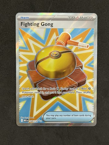 Fighting Gong Full Art Ultra Rare 168/132 Pokemon Mega Evolution ...