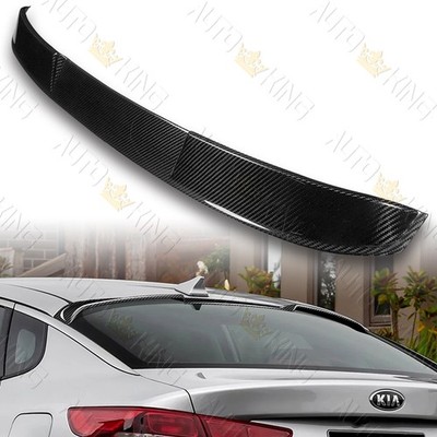 FIT 16-20 KIA OPTIMA K5 REAL CARBON FIBER REAR WINDOW ROOF VISOR ...