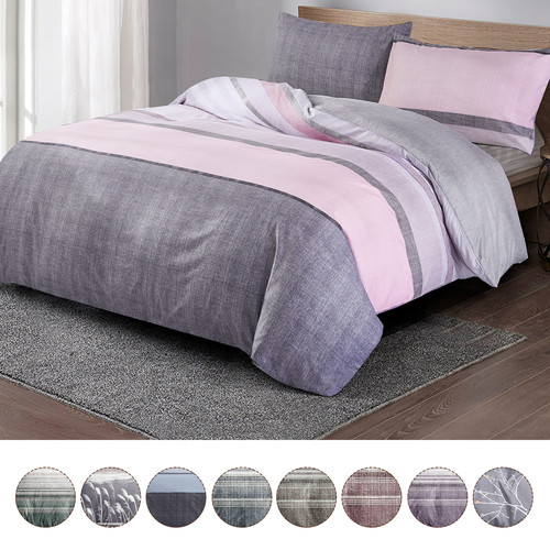 Set Housse de Couette Luxe Literie Lit Simple Double King Taille | eBay