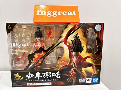 Bandai S.H.Figuarts Movie Nezha Action Figure SHF Toy Gift Brand New In ...