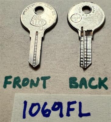 Vintage 1970s 1980s NOS ILCO 1069FL key blanks, new old stock National ...