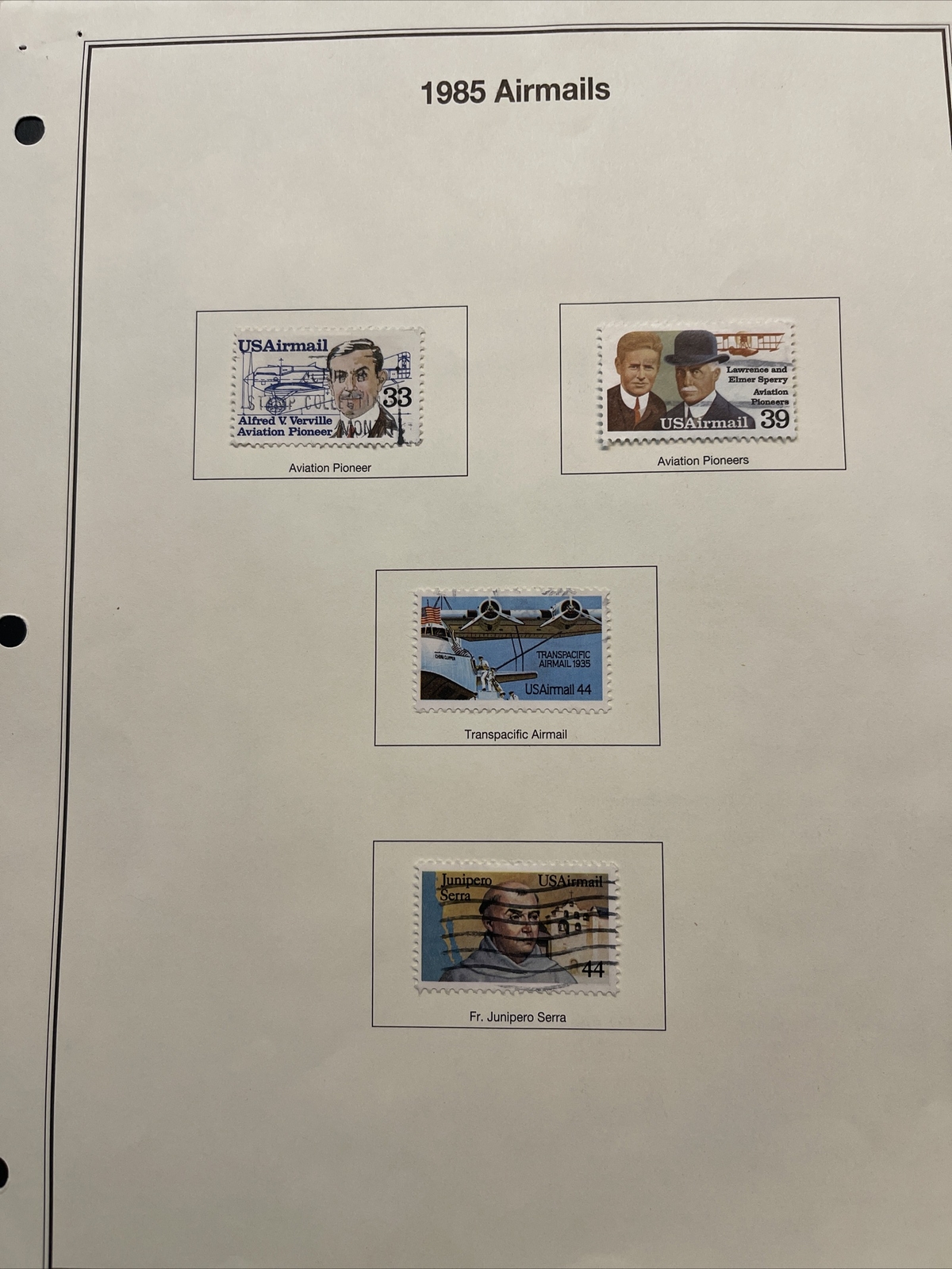 US Stamp Scott #C81-C132…Air Mails Used NG-C122-C125…block Of 4 MNH | eBay