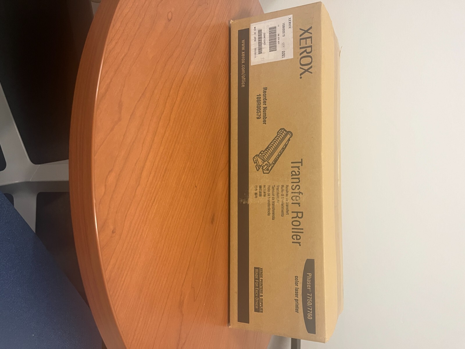 Genuine Xerox Transfer Roller for the Phaser 7750 7760 series 108R00579 ...