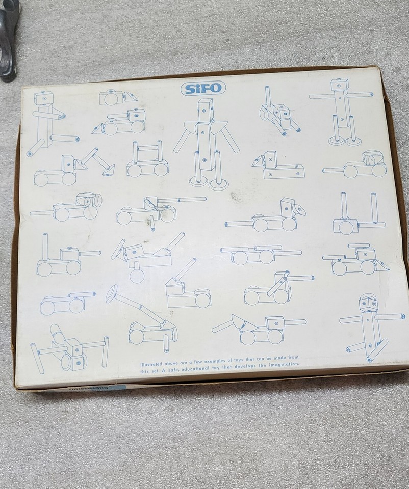 Vintage SiFo Snap-n-play Building Blocks 20 Pieces. W | eBay