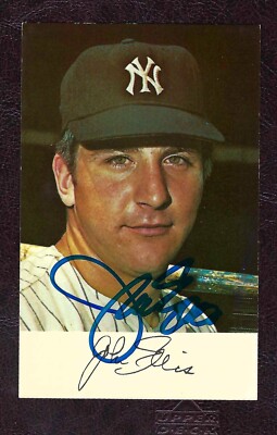 John Ellis, New York Yankees, Signed, autographed, Baseball Postcard | eBay