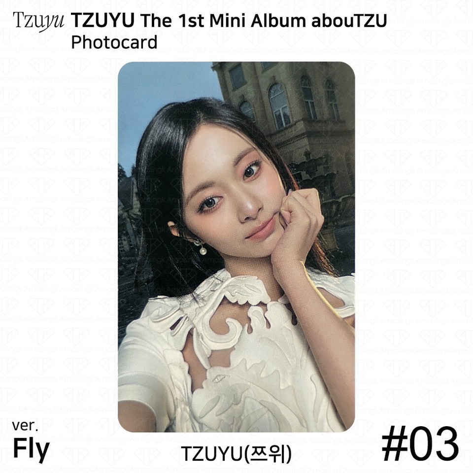 TWICE Tzuyu 1st Mini Album abouTZU Official Photocard Poster Film ...