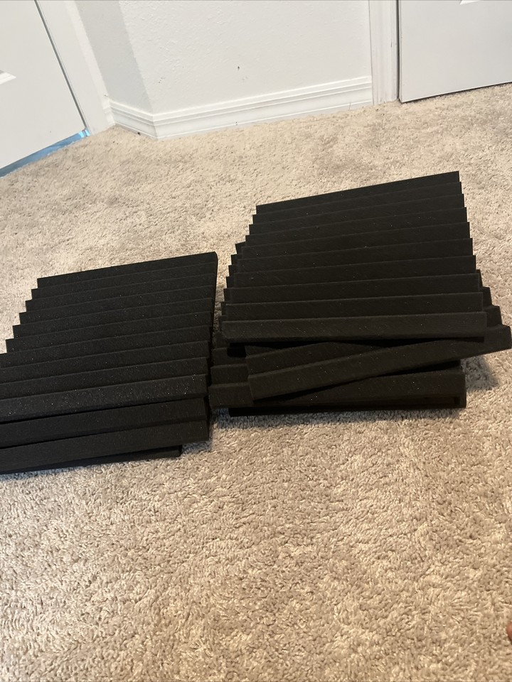 All Black SoundProofing Panels (10) | eBay