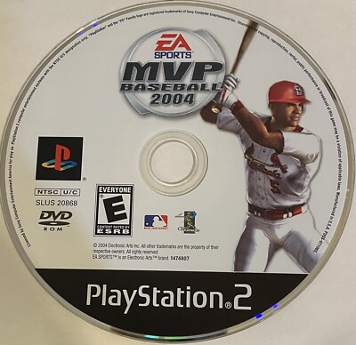 MVP Baseball 2004 (Sony PlayStation 2, PS2) DISC ONLY | NO TRACKING ...