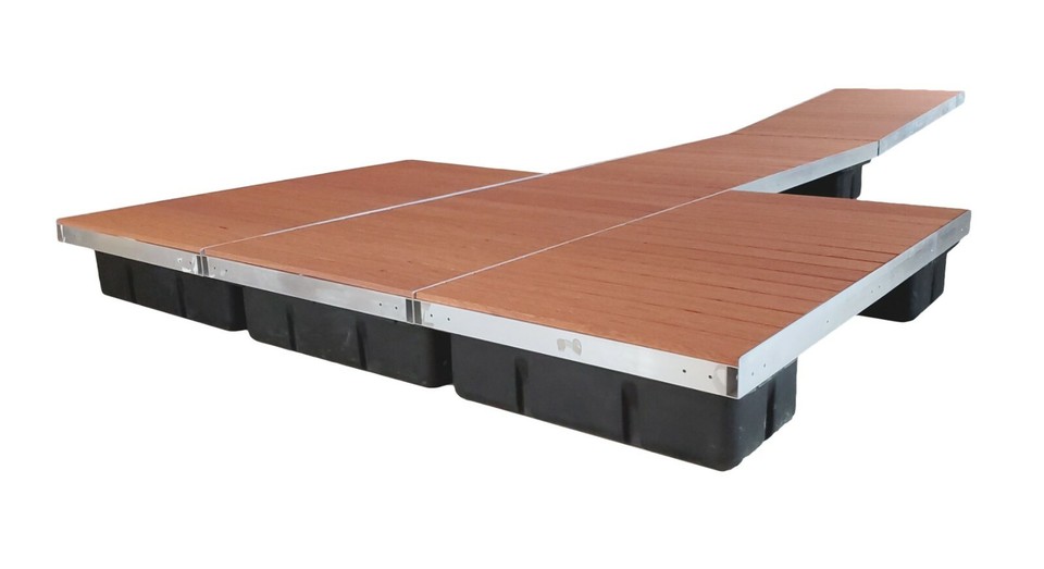 Modular 4x8 Floating Dock Sections | Complete Floating Docks Kits for ...
