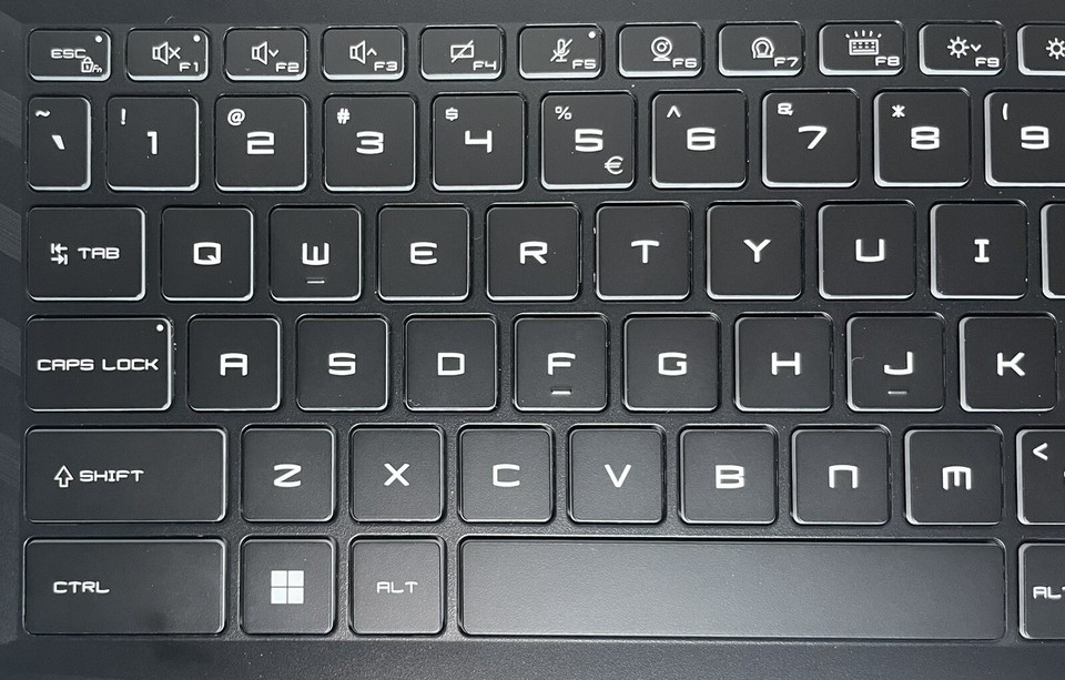 MSI GL66 PULSE | LAPTOP KEYBOARD SINGLE REPLACEMENT KEYS KEYCAPS | eBay