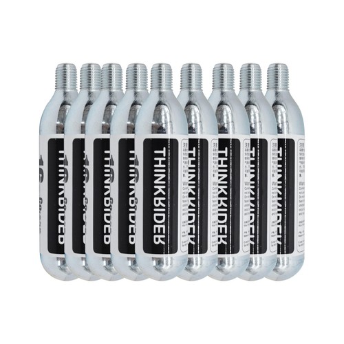 16g Threaded CO2 Cartridges, CO2 Cartridges for Use with CO2 Bike Tire ...