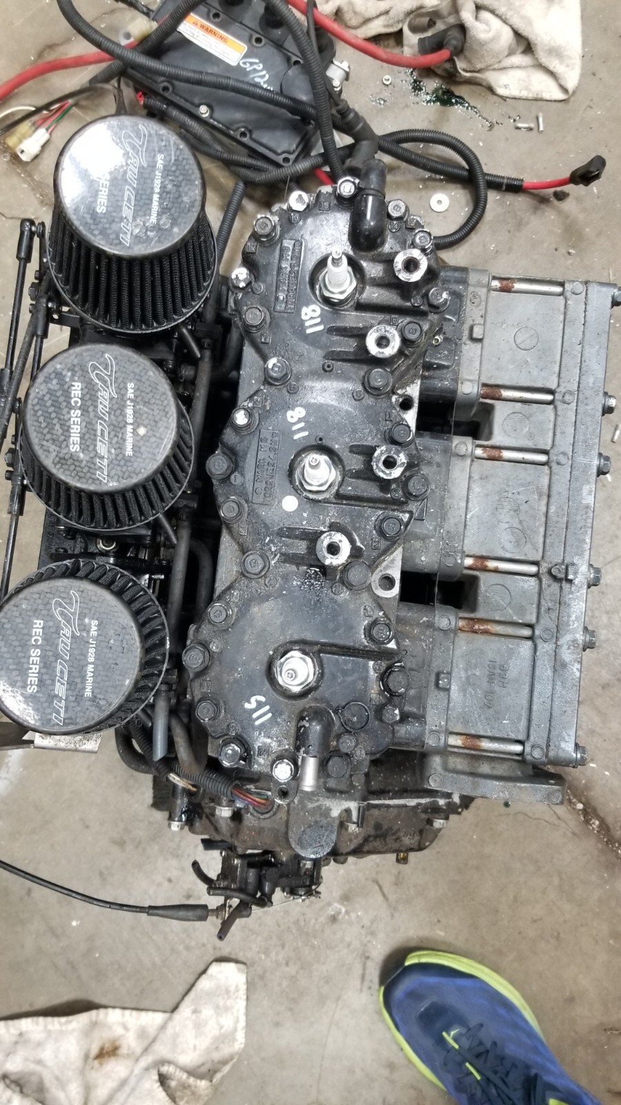 Yamaha GP SUV XL 1200 LS 2000 Exciter 135 270 65u OEM Motor Engine ...