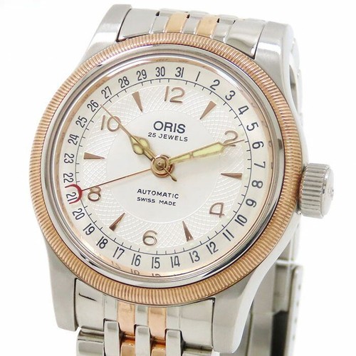 Oris Big Crown Pointer Date 7551 Silver Dial Ss Stainless Steel Watch ...