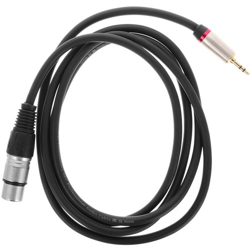 Audio Line Xlr to Aux Mini Terminal Cable Female Connector Stereo Plug ...