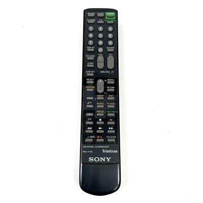 Sony RM-Y118 Original Universal Commander Remote Control - TESTED | eBay