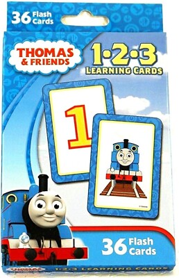 Thomas Tank Engine & Friends Math Numbers 123 Flash Cards Pre-K NEW! | eBay