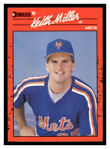 1990 Donruss #507 Keith Miller - New York Mets | eBay