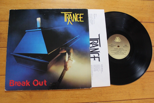 TRANCE "BREAK OUT" LP 12" VINYL VG++ INNER GERMANY METAL ROCK [87] | eBay
