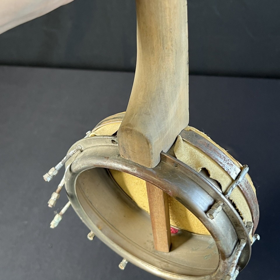 Vintage Maxitone U King RARE Metal Pot Banjo Ukulele Uke 1930s | eBay