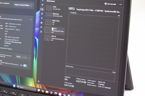 Microsoft Surface Pro 11 2076 13" Snapdragon X Plus 3.40GHz 16GB RAM ...