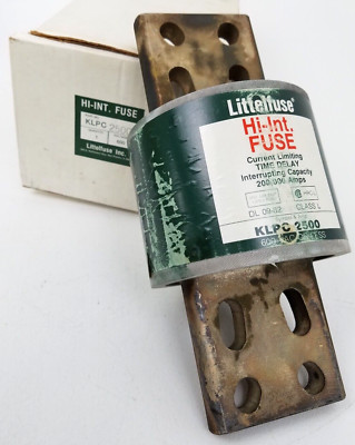 KLPC2500 Littelfuse Class L Current Limiting Fuse *Next Day Option* NEW ...