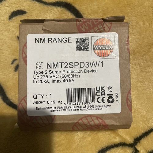 Wylex NMT2SPD3W/1 Surge Module Type 2 SPD Surge Protection Device | eBay