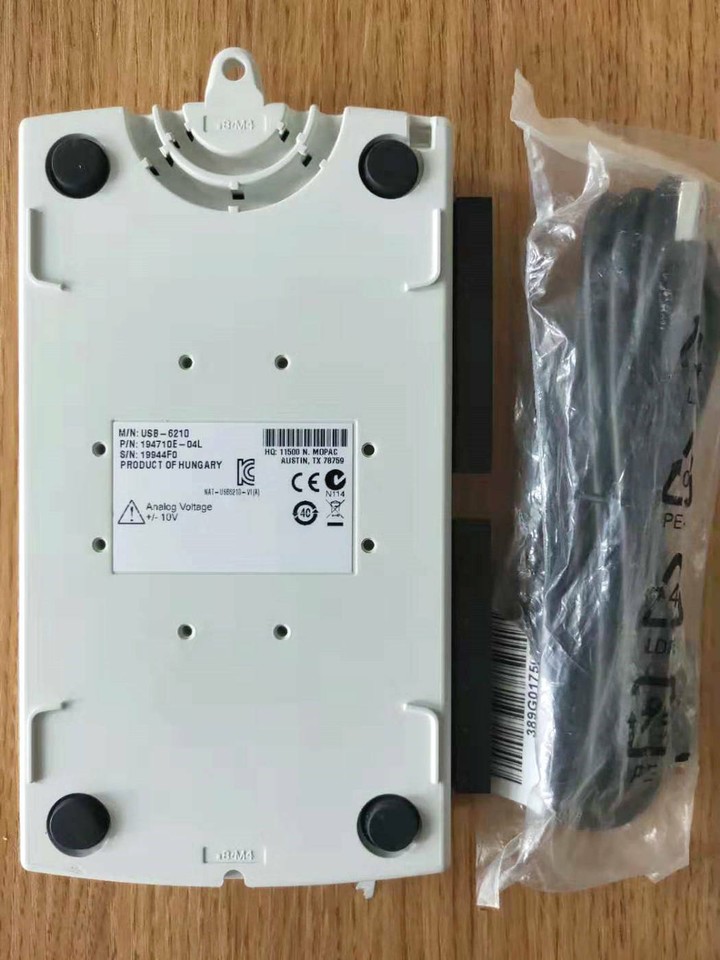 National Instruments NI USB-6210 Data Acquisition Device, Multifunction ...