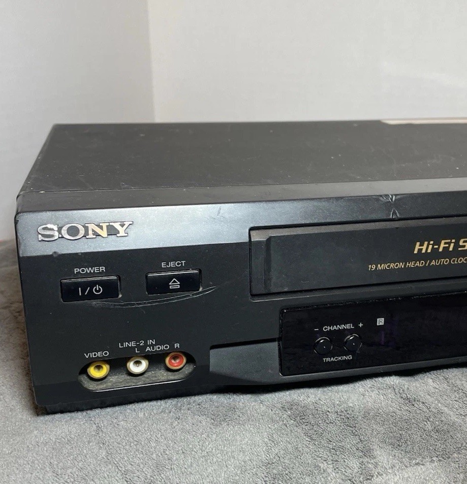 Sony SLV-N51 VCR 4 Head Hi-Fi Stereo VHS Player & Recorder | eBay