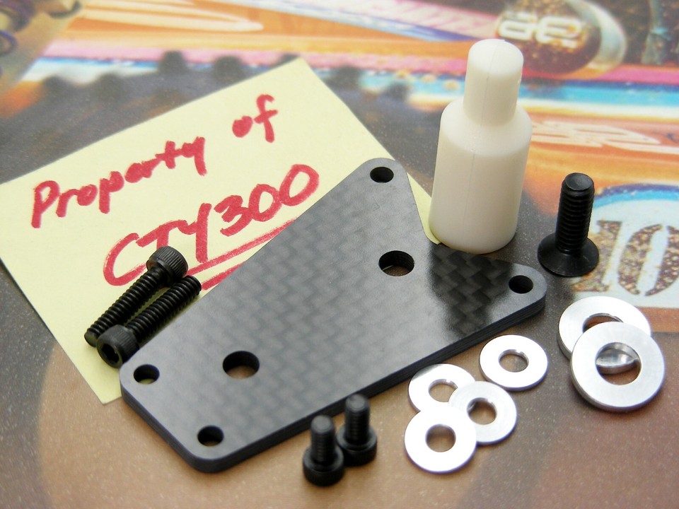 Team Associated RC10 4WD Complete #6593 Rear Transmission Brace & Body ...