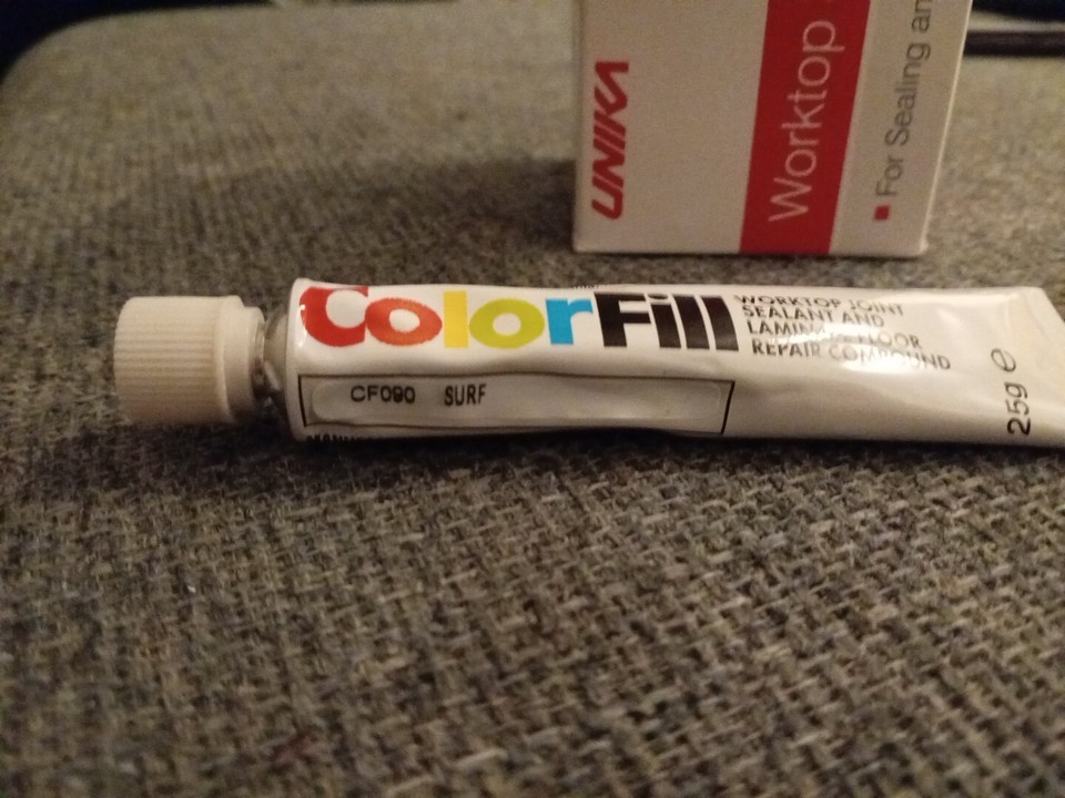 Unika ColorFill Worktop Joint Sealer Compound Laminate Repair, (Colour ...