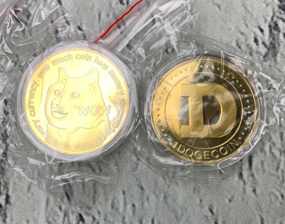 2PCS Gold coin Commemorative Coin Gold Plated Coin | eBay