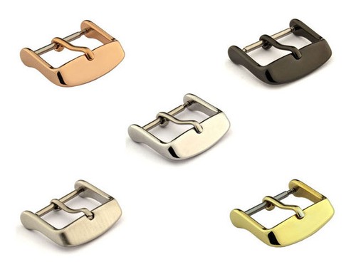 Stainless Steel Tang Buckle for Watch Band Strap 16 18 20 22 24 26 MM ...