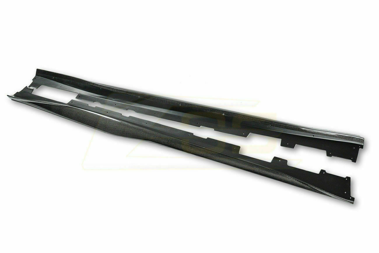 For 16-up Camaro LT LS SS & RS ZL1 Style Real CARBON FIBER Side Skirts ...