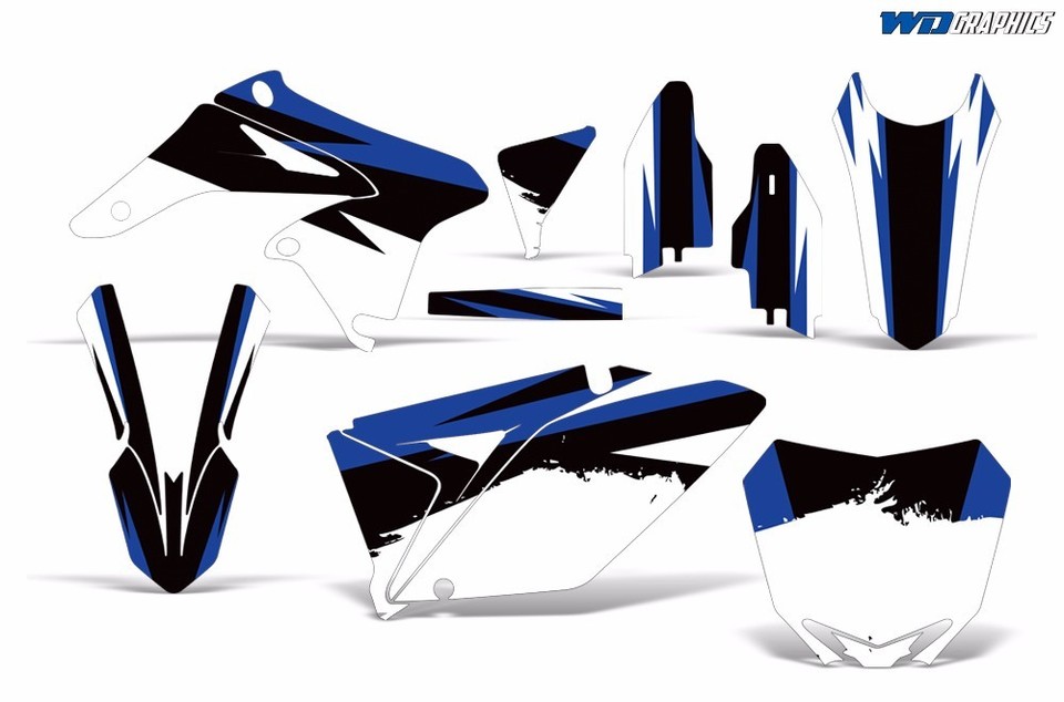 Decal Graphic Kit Suzuki RMZ 250 Dirt Bike with Backgrounds MX RMZ250 ...