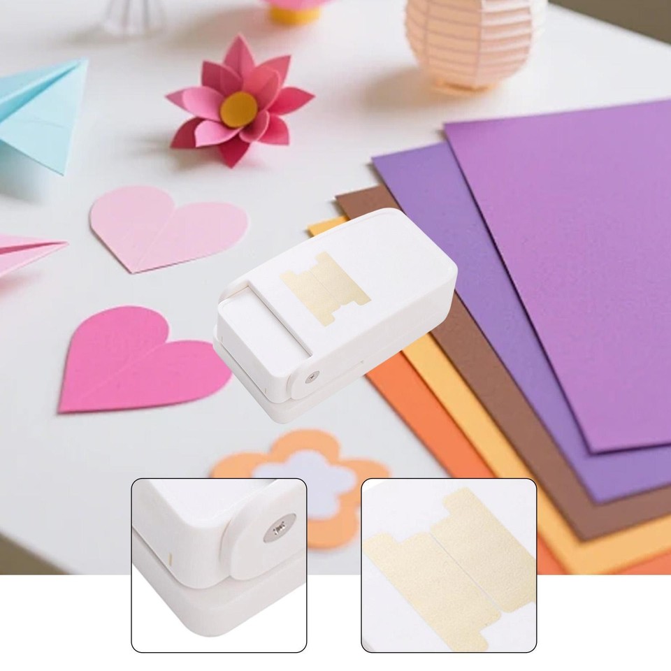 Tab Shaped Punch DIY Paper Punch for Bookmarks Inserts Arts Projects ...