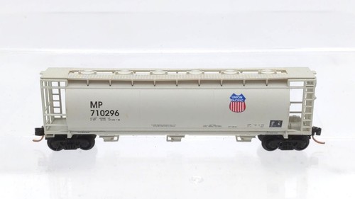 InterMountain N Scale Missouri Pacific UP ACF 3-Bay Covered Hopper ...