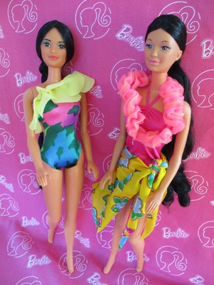 BARBIE: Tropical Miko & Island Fun Miko Dolls-Exotic Superstar Friends ...