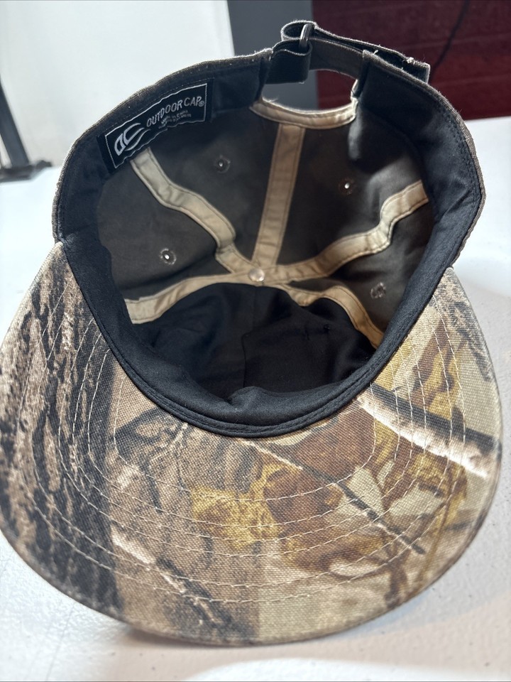 Rocky Mountain Elk Foundation RMEF Logo Adjustable Hat Distressed ...