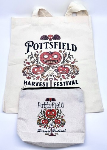 Over The Garden Wall Pottsfield Harvest Festival Tote Bag And Pouch | eBay