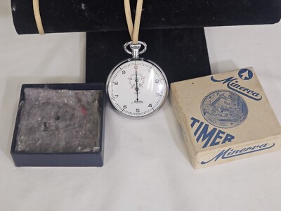 Vintage Minerva Timer Stopwatch In Original Box Tested And Working | eBay