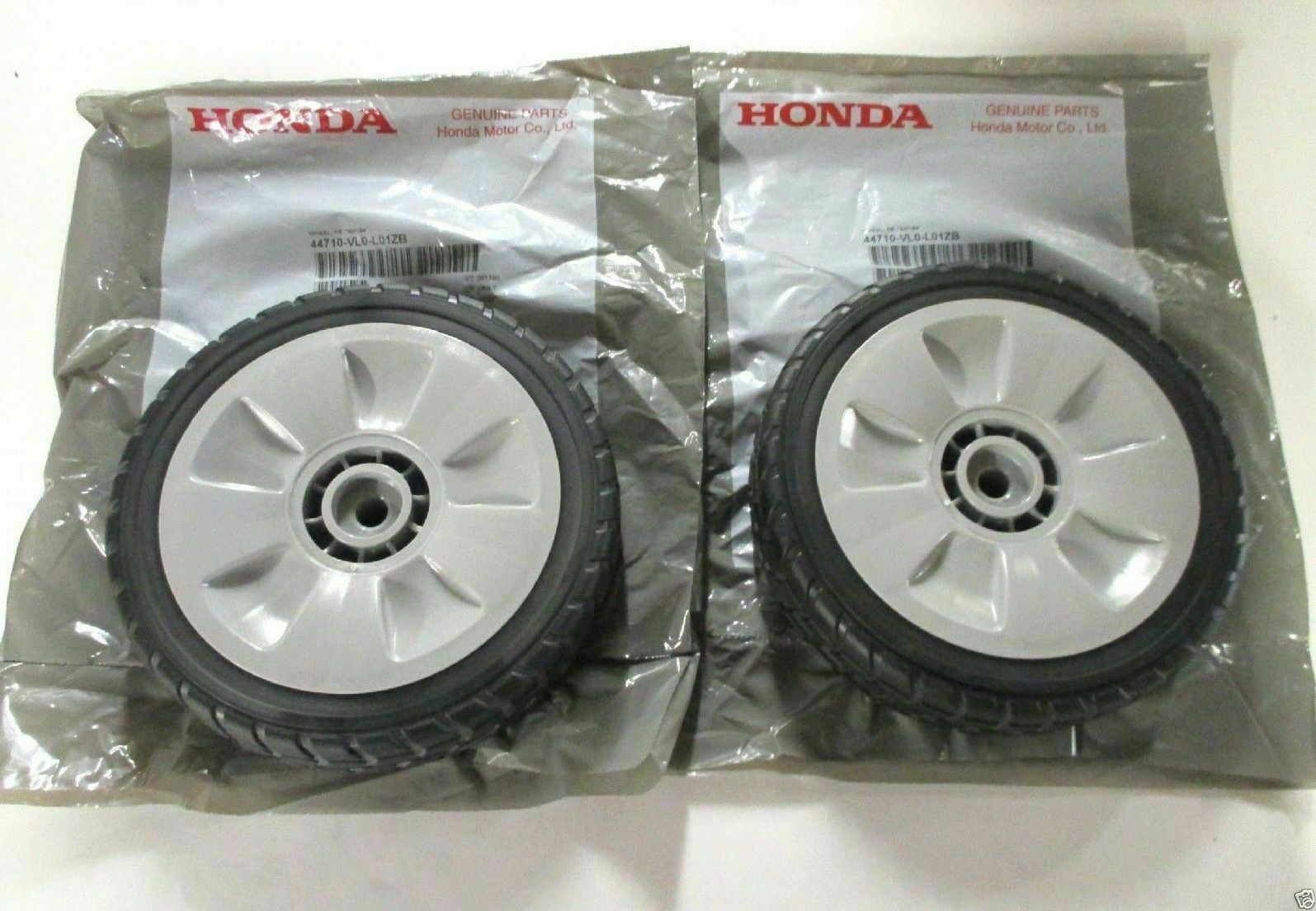 2 Pack New Genuine OEM Honda 44710-VL0-L02ZB Front Wheel *NH164* 44710 ...