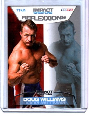 TNA Doug Williams #28 2012 Reflexxions SILVER Parallel Card SN 36 of 40 ...